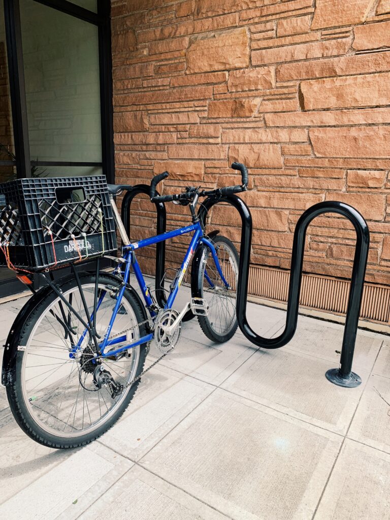 Bike Rack Installed! | St. Anne Catholic Church